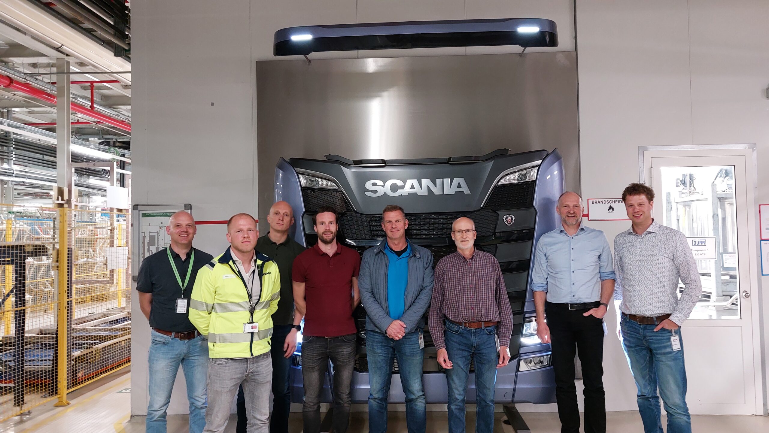 Robotica werkgroep bezoek